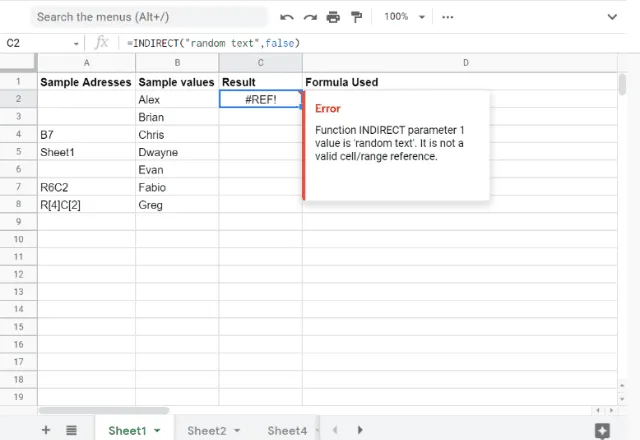 How to use the INDIRECT function in Google Sheets - Sheetgo