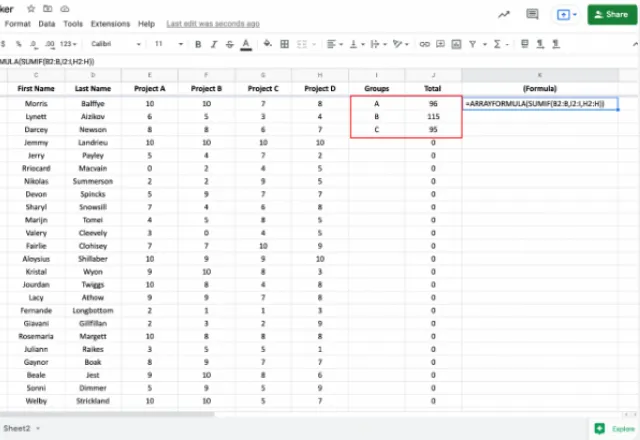 How to use Google Sheets ARRAYFORMULA - Sheetgo